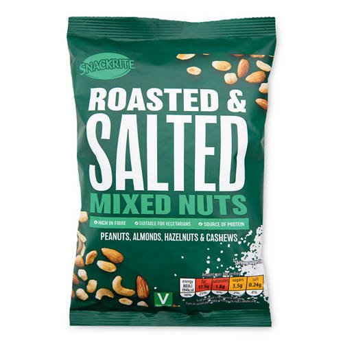 Roasted & Salted Mixed Nuts | ALDI UK